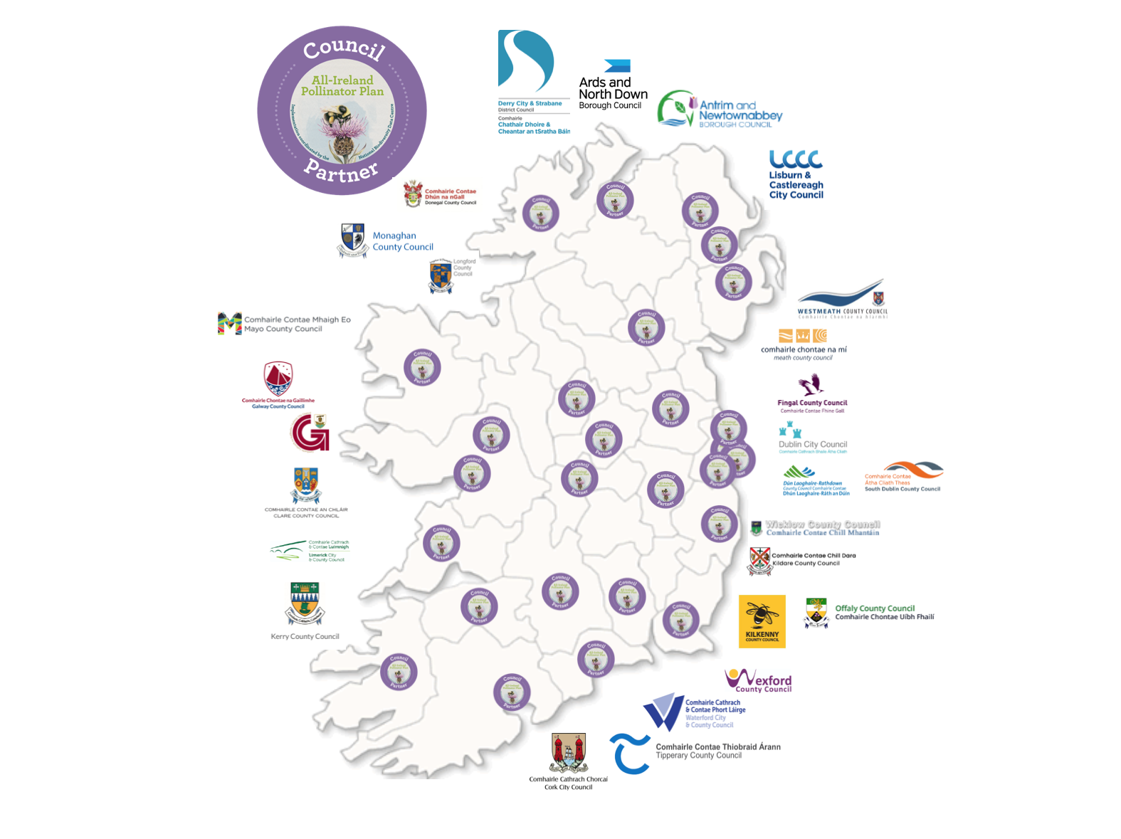 Council Partners » All-Ireland Pollinator Plan